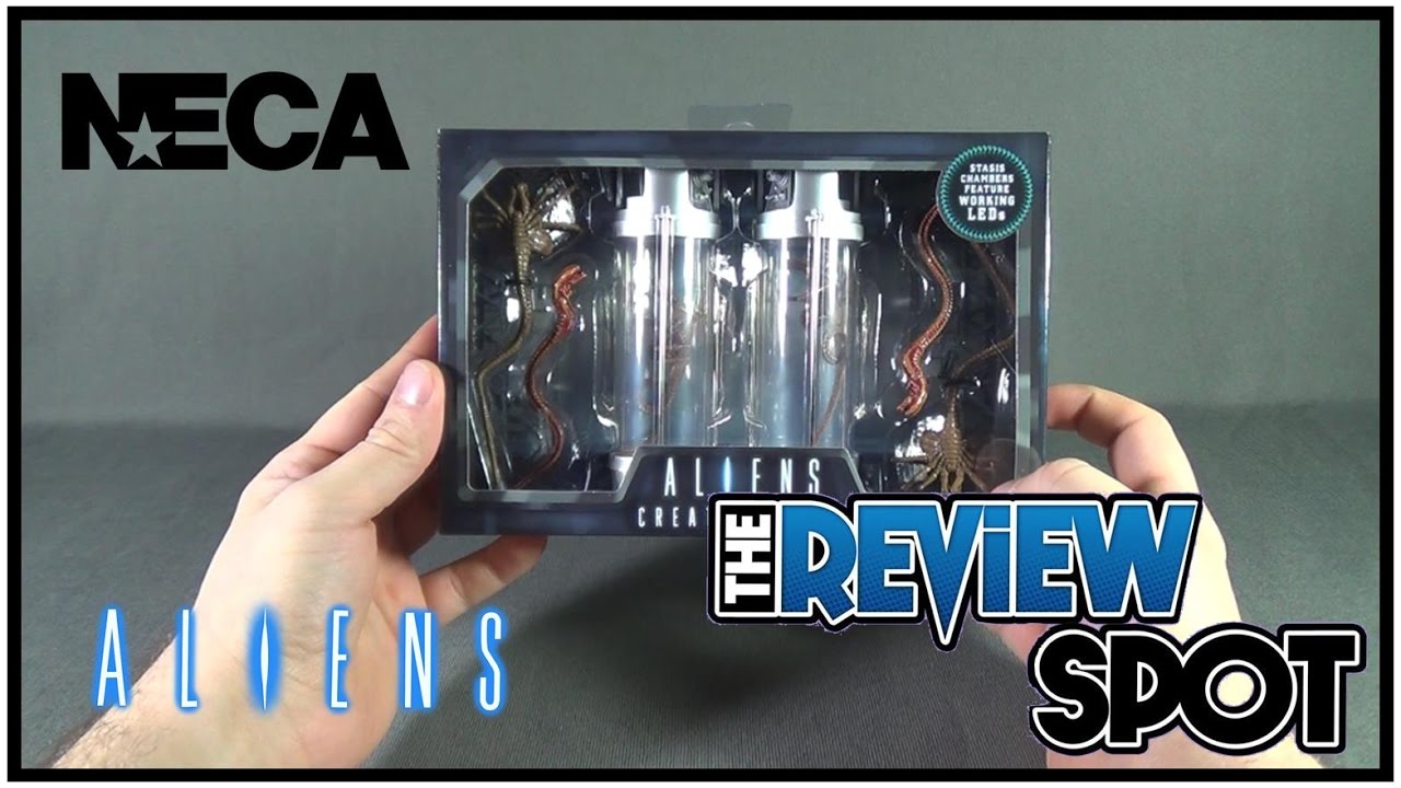 NECA Aliens Creature Pack Review - YouTube