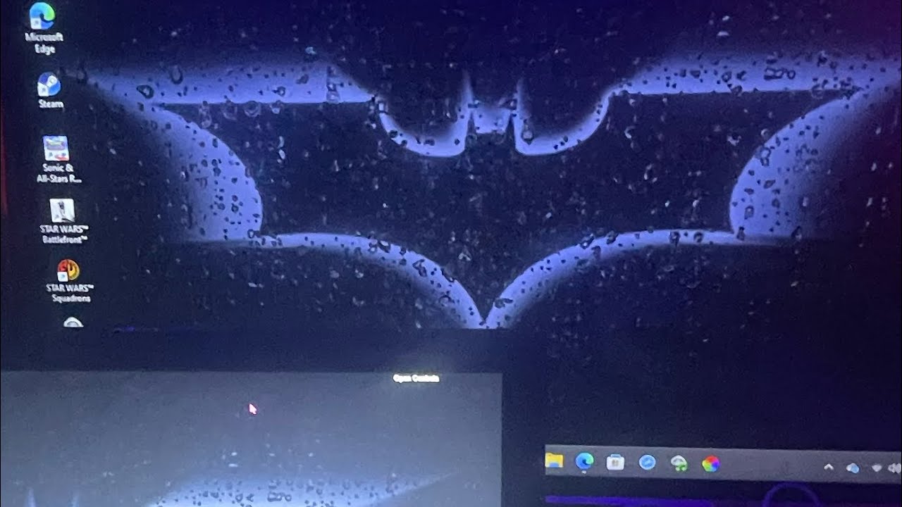 My laptop is a bat computer - YouTube