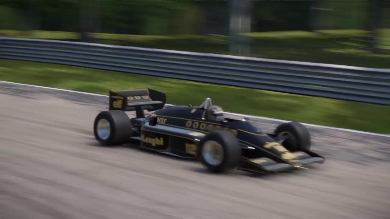 Project CARS 2. Lotus 98T. Without setup, stability control and ABS ...