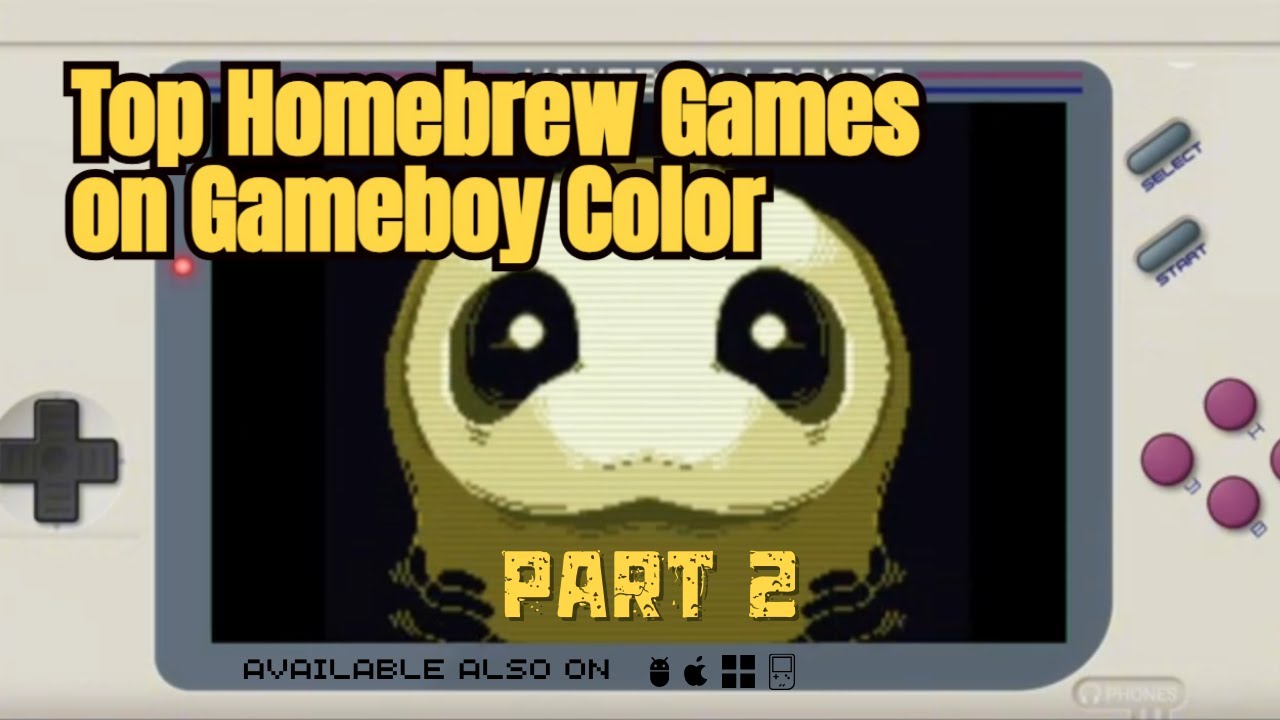 TOP HOMEBREW GAMES ON GAMEBOY COLOR YOU SHOULD PLAY! PART 2 - YouTube