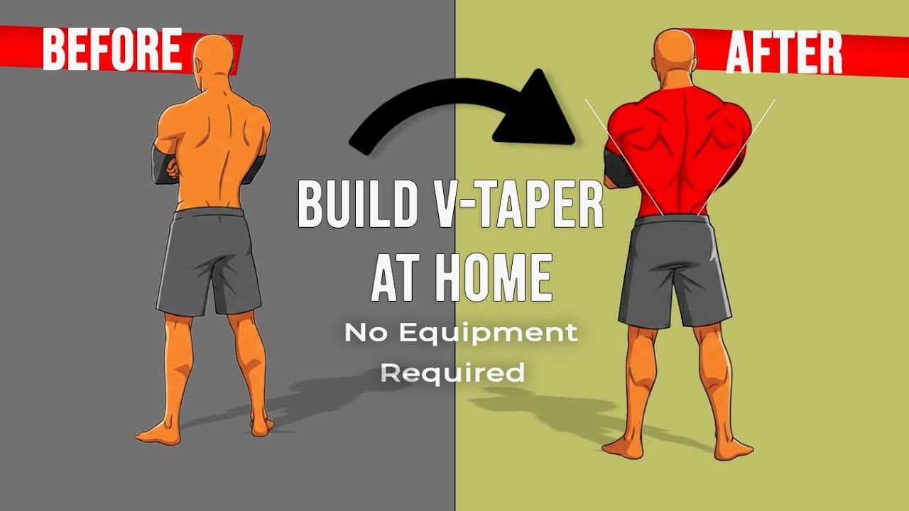“Build a V-Taper With Only Bodyweight (No Pull-Up Bar ...