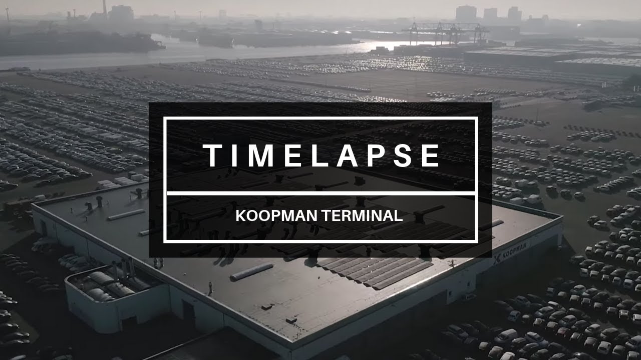 Port of Amsterdam timelapse Koopman Terminal | Drone - YouTube
