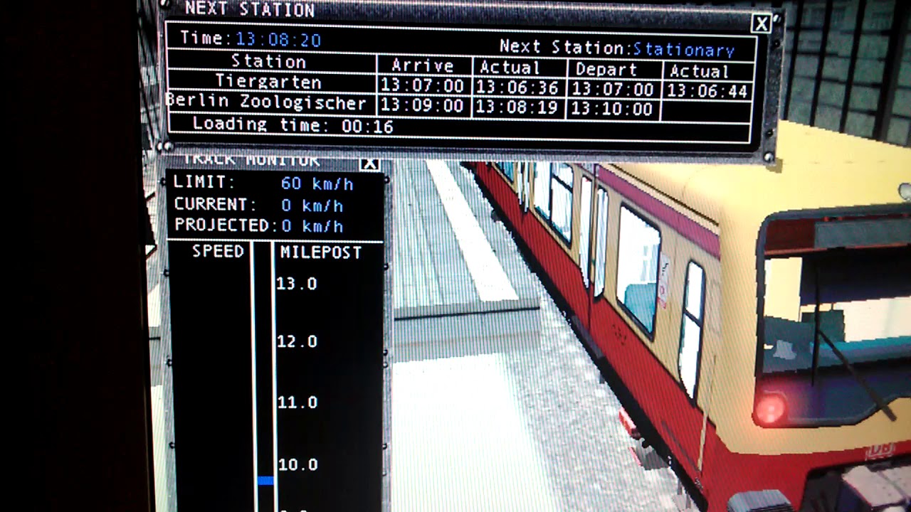 Msts protrain 18 S-Bahn s75 Nach Spandau Teil 1 - YouTube