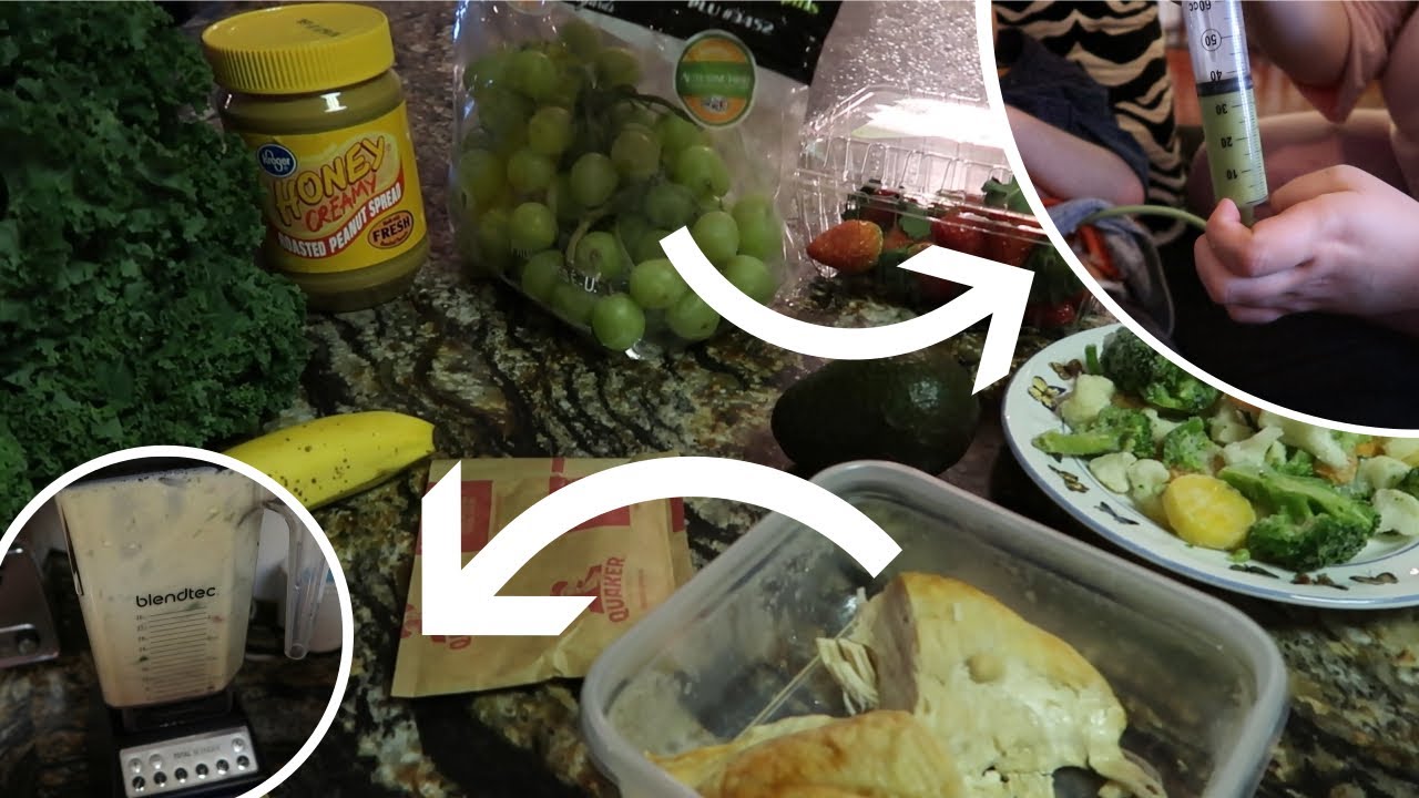 Making Blenderized food for tube feeding - YouTube