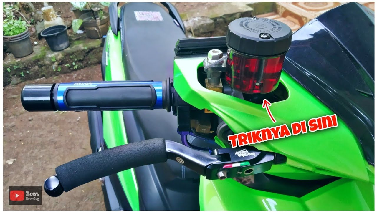Cara pemasangan tabung minyak rem Brembo big supaya rapih dan enak di ...