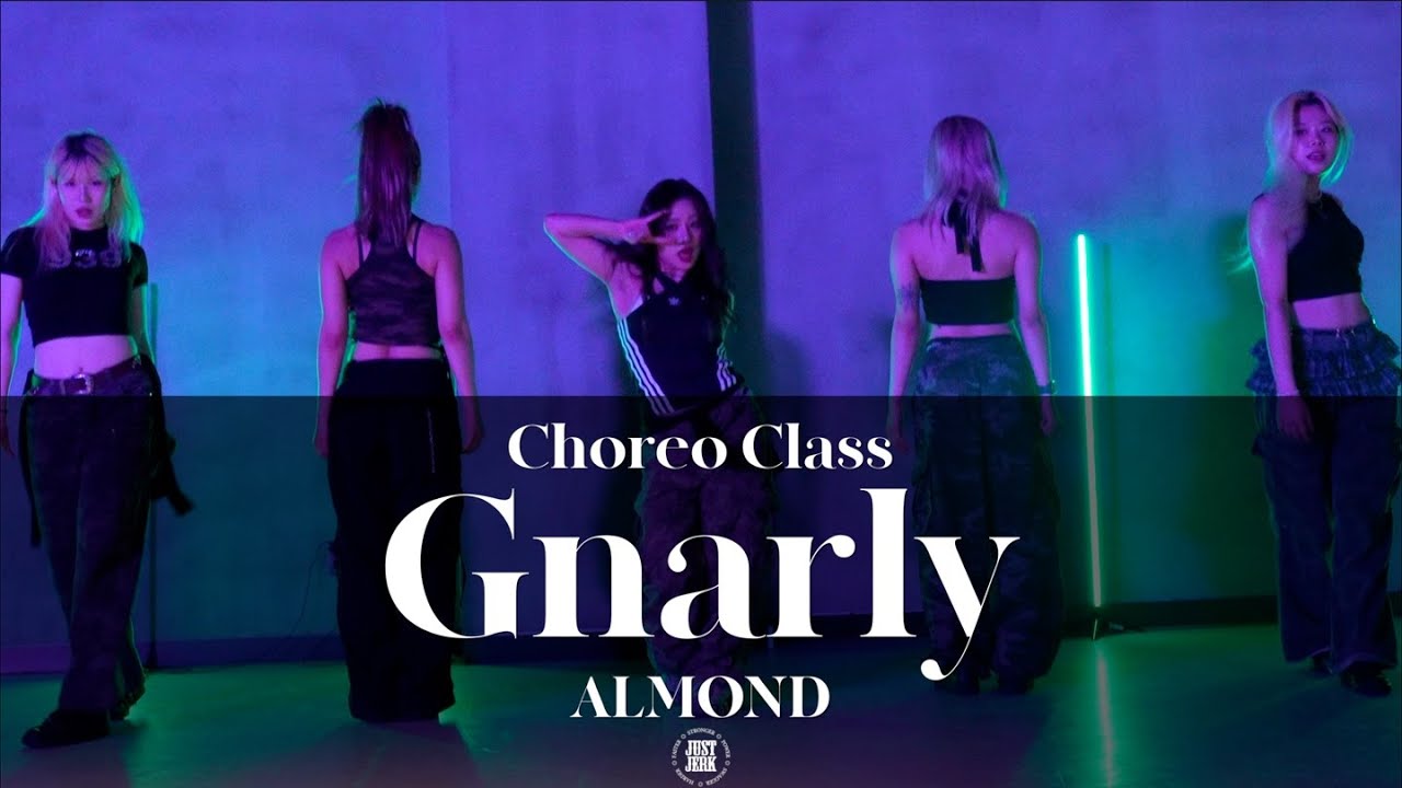 ALMOND CHOREO CLASS | KATSEYE - Gnarly | @justjerkacademy ewha - YouTube