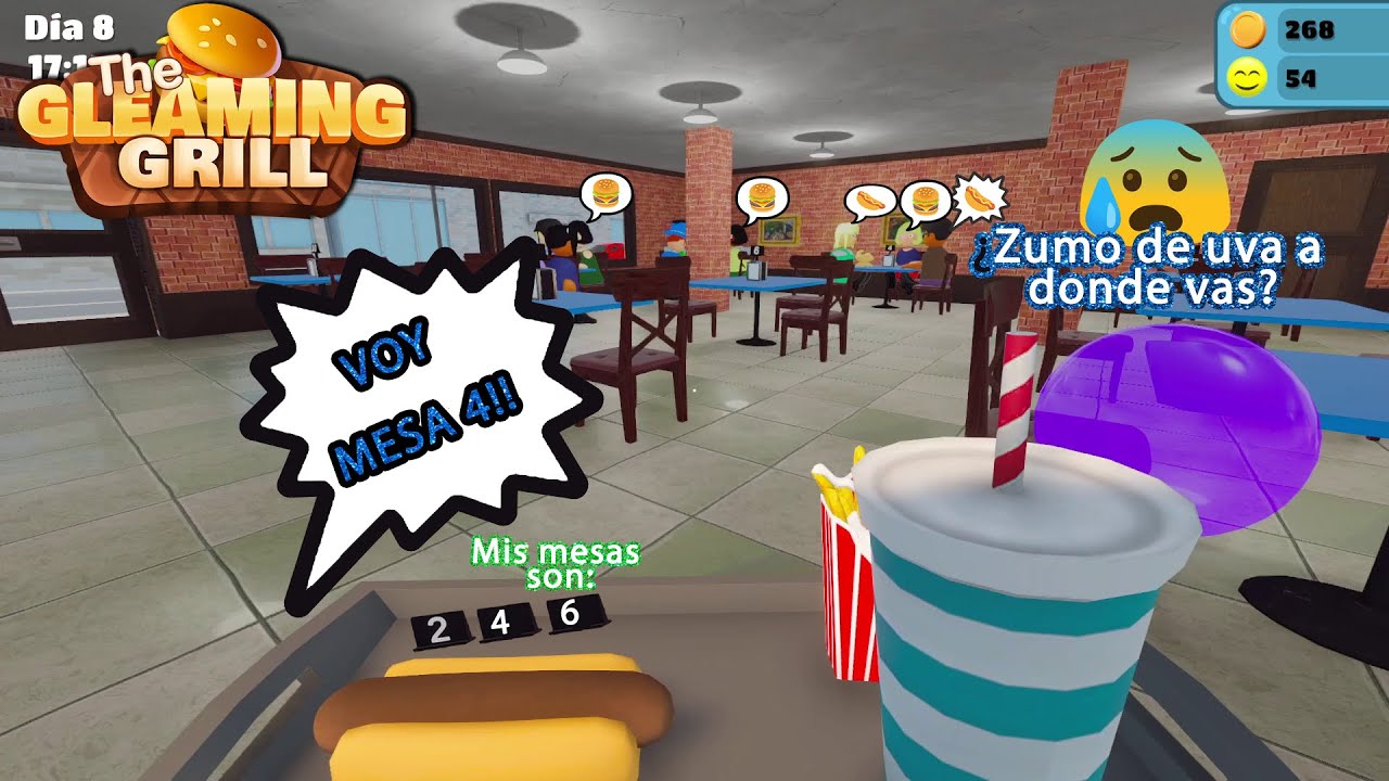 The Gleaming Grill #9 Mesas PARES!, espera yo solo? con NoibaVulpes ...