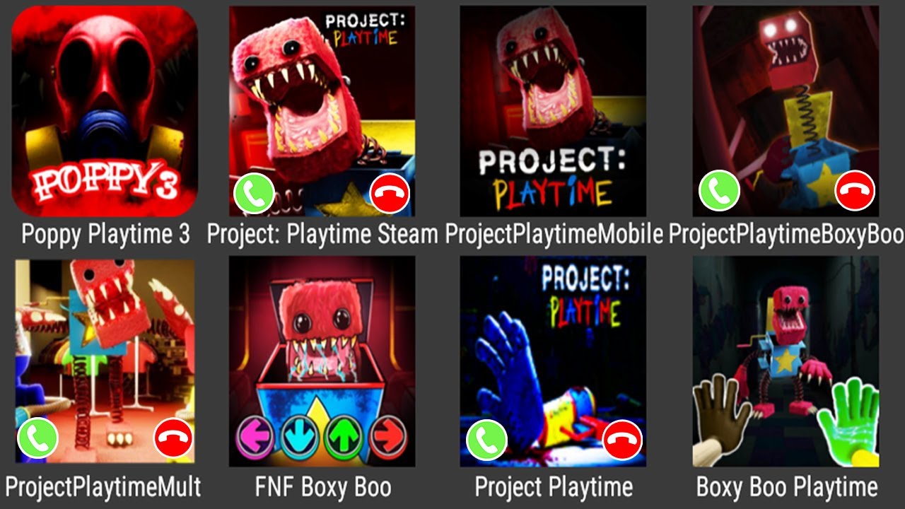 Project Playtime Mobile,Project Playtime Boxy Boo,Poppy Playtime ...