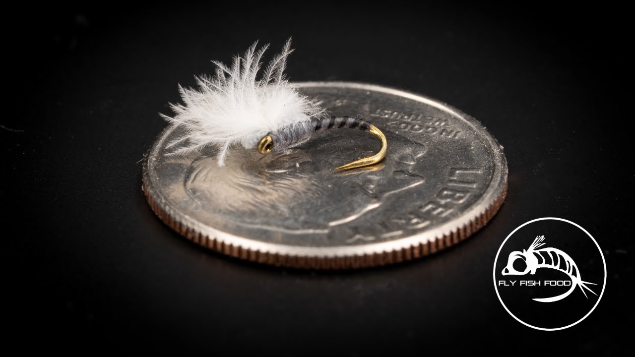 CDC Midge Dry Fly Pattern | Puff Puff Midge | Fly Tying Tutorial - YouTube