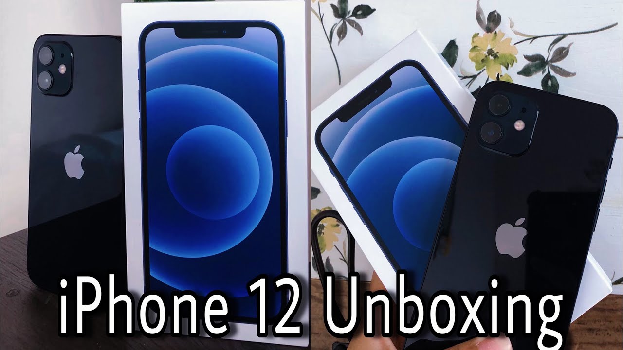 iPhone 12- Unboxing, Setup & First Impressions - YouTube