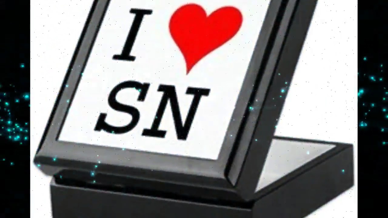 S and N name letter whatsapp status - YouTube