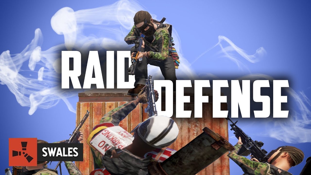 SERVER HOPPING FOR A RAID DEFENSE - RUST - YouTube