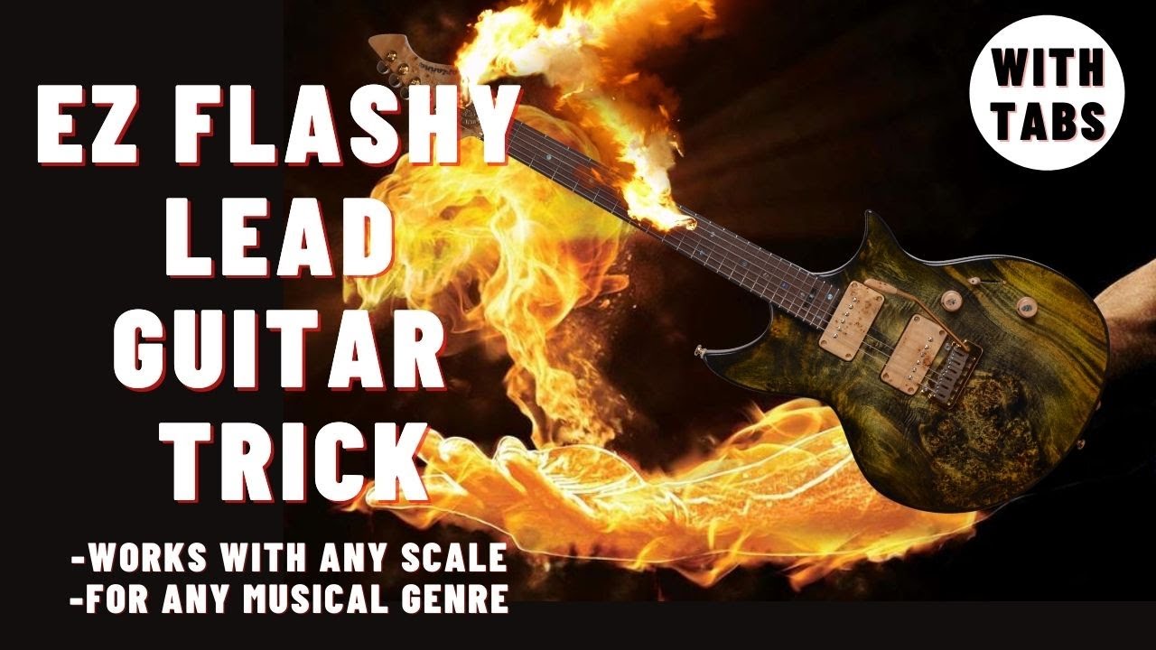 Super Fun & Flashy but EZ Lead Guitar Trick | Use with ANY scale - YouTube