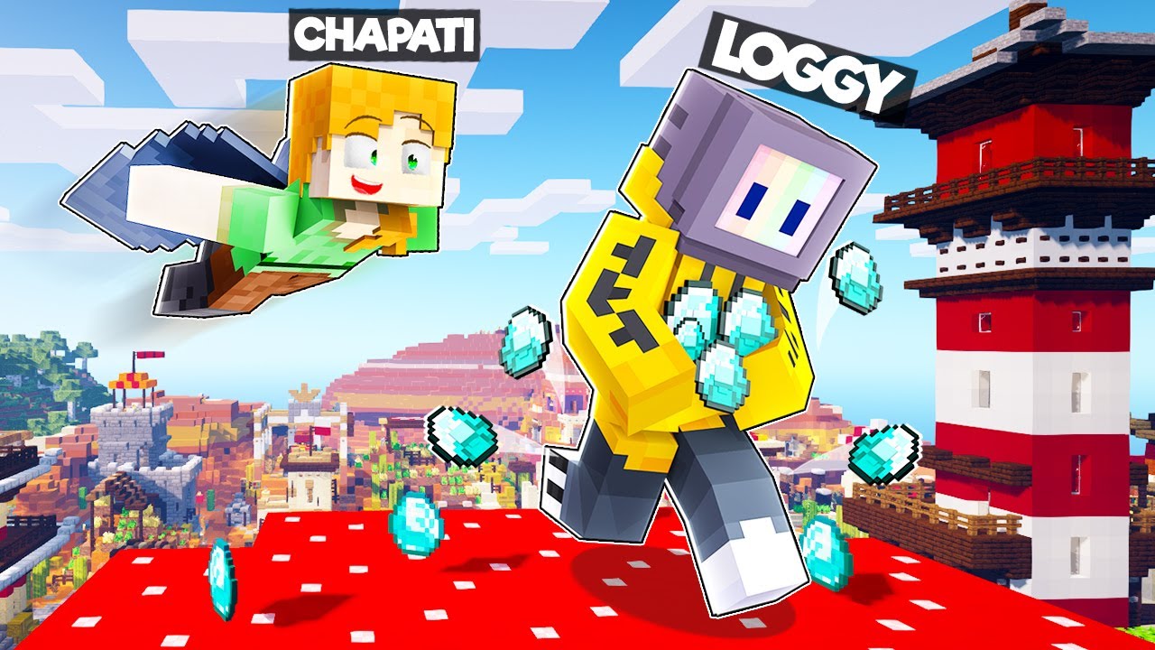 I CRAFTED MULTI ARMOUR TO STEAL DIAMONDS FROM LOGGY | MINECRAFT - YouTube