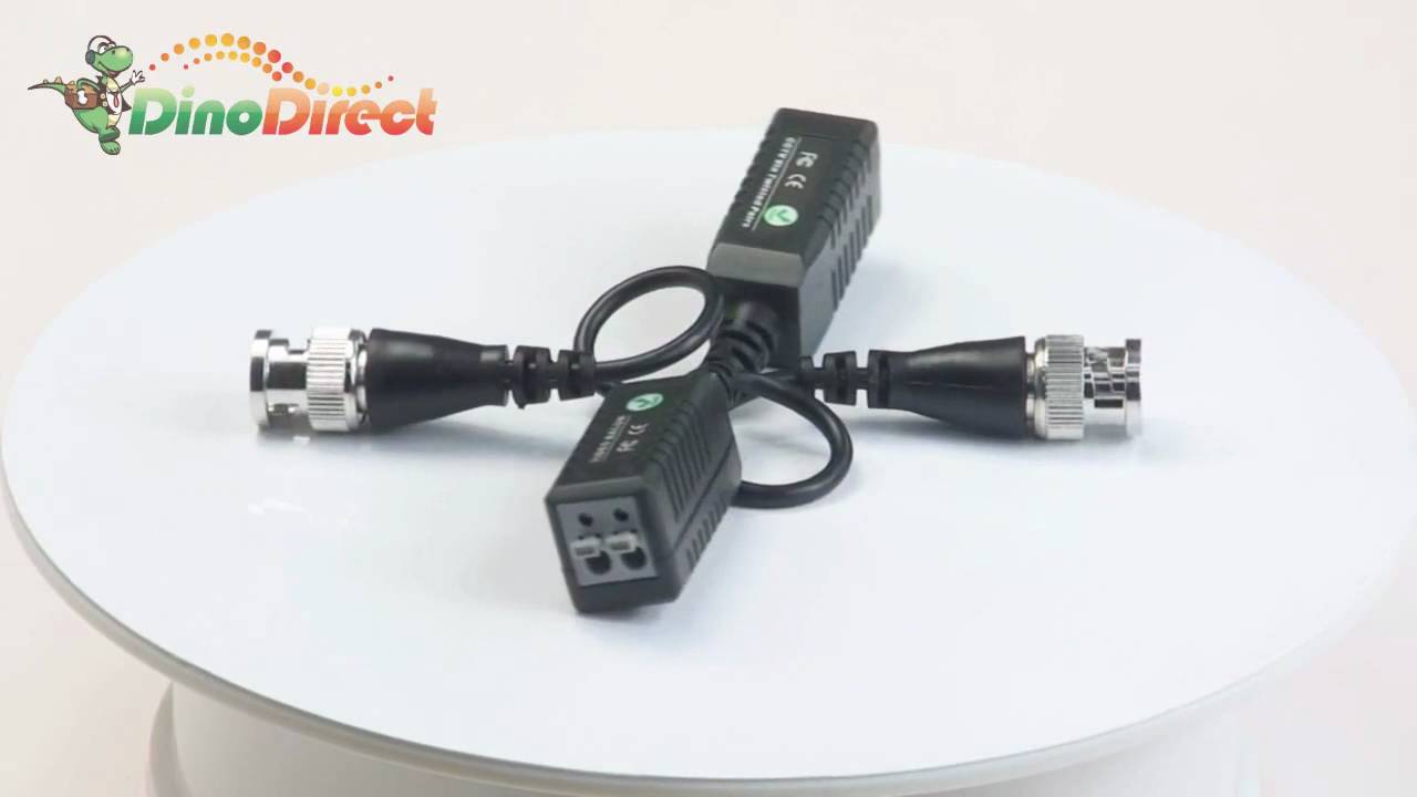 single channel UTP passive video balun for surveillance camera，203C ...