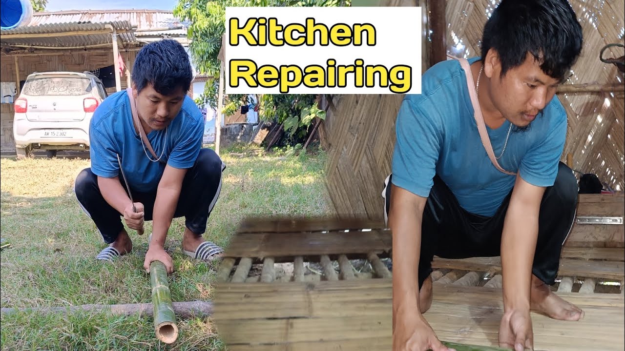 Kitchen Ko Reparing kar diya local style main ||Kitchen Reparing Vlog ...