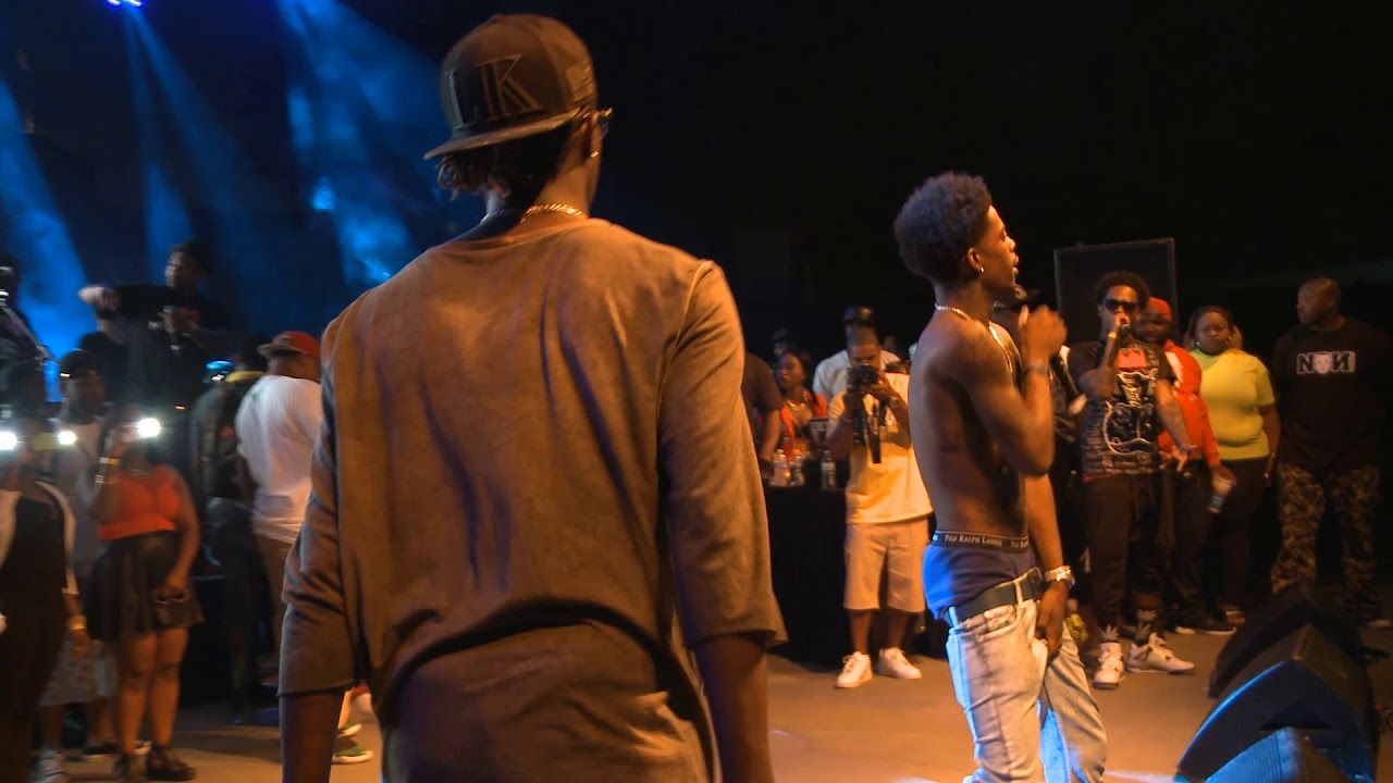 Young Thug Performs With Rich Homie Quan Live At Streetzfest - YouTube