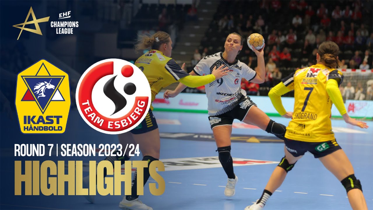 Ikast Handbold vs Team Esbjerg | Round 7 | EHF Champions League Women ...