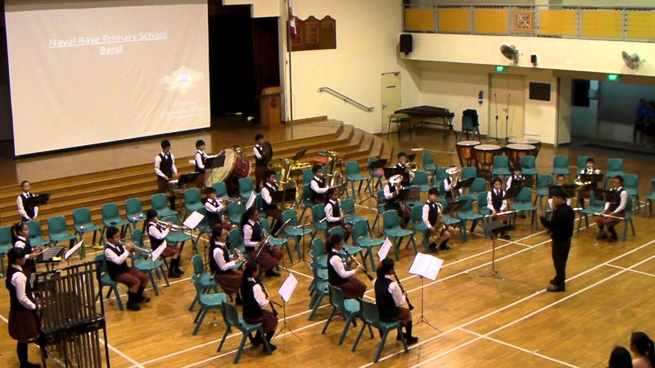 Naval Base Primary School Concert Band , March Together - YouTube
