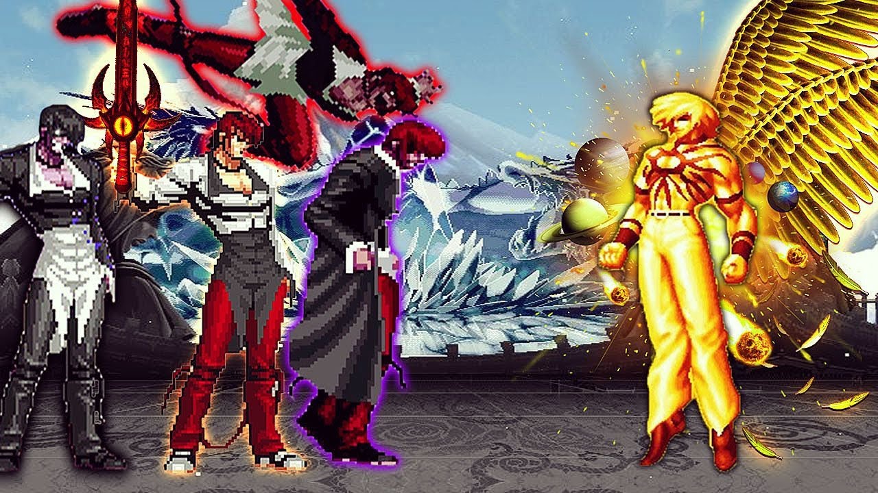 [KOF Mugen] Phoenix Orochi Vs Zombie Yagami AD LV 2 Team - YouTube