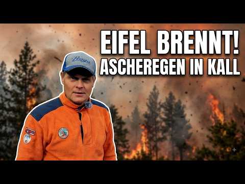 Eifel Brennt🔥 Rauchgase & Ascheregen in Kall🌦️Wir fliehen!😱