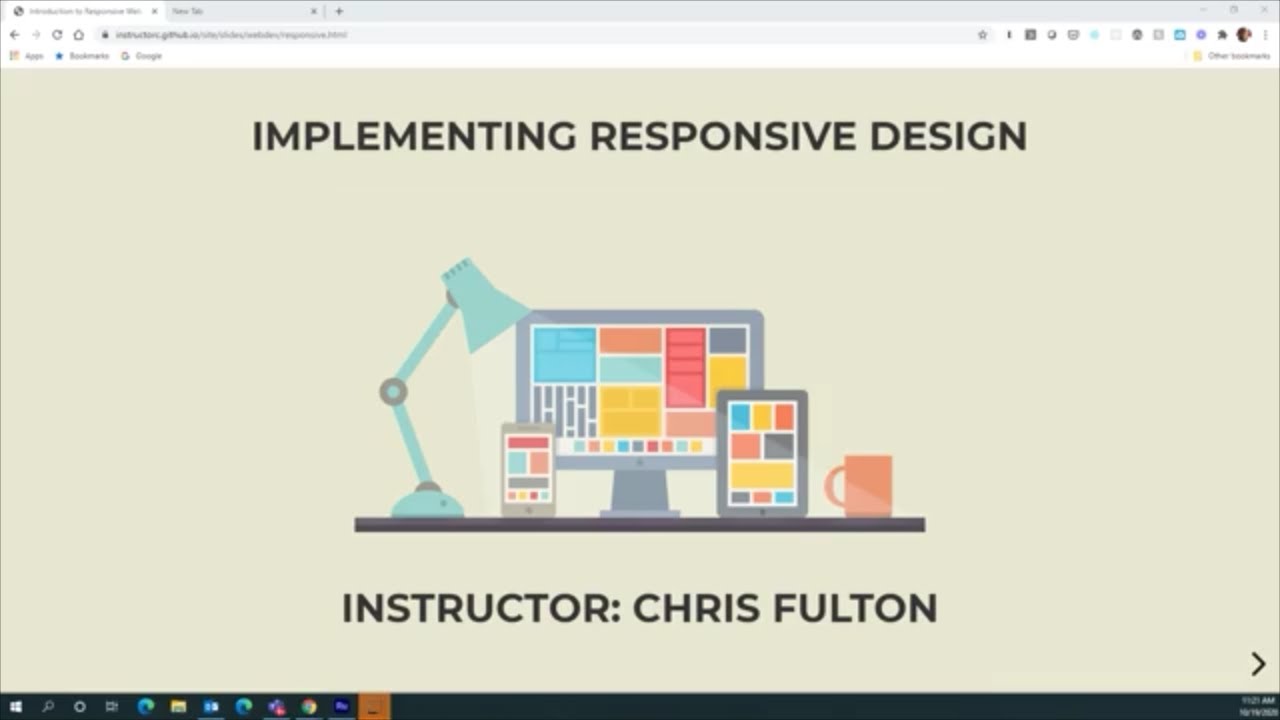 Implementing Responsive Design - Understanding RWD - YouTube