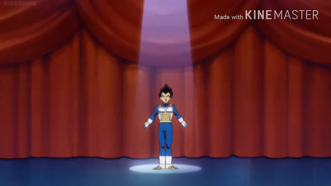Dragon ball z battle of gods- vegeta bingo dance - YouTube