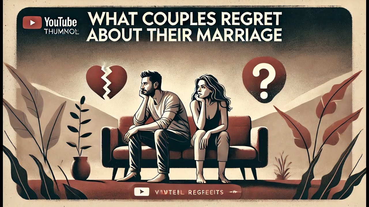 What Couples Regret About their Marriage #love #family #couples - YouTube