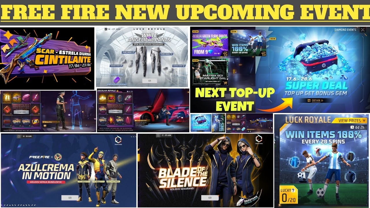 FREE FIRE NEW UPCOMING EVENT || FREE FIRE UPCOMING EVENT || FF UPCOMING ...