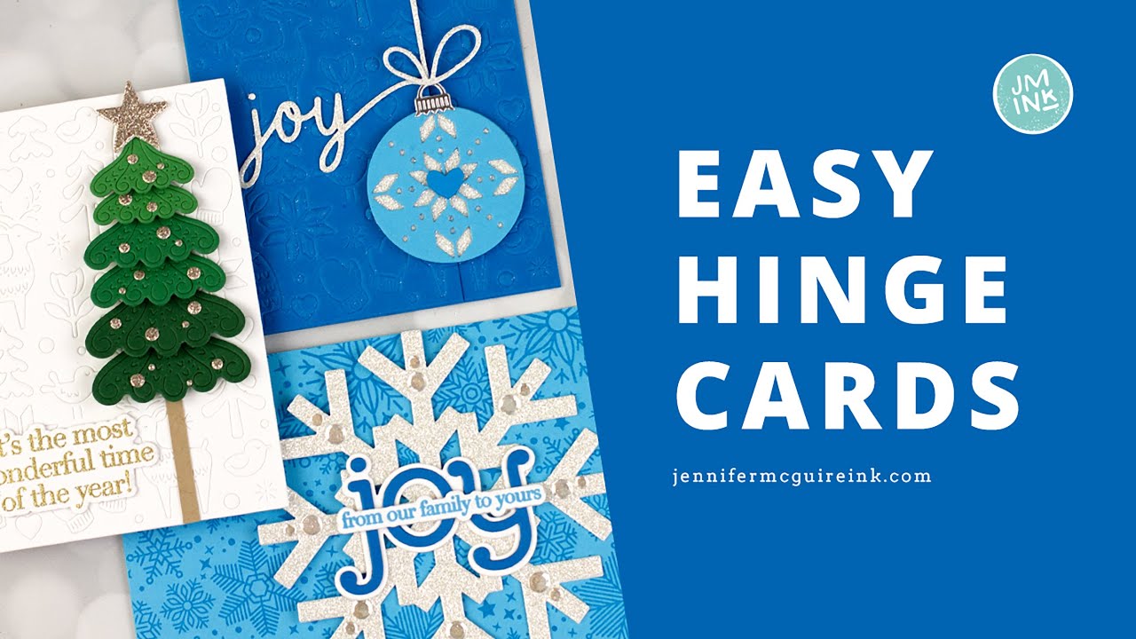 Easy Hinge Cards! - YouTube