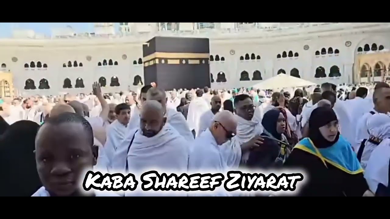 Visiting kaba Sharef | Today 17 march | 16 Ramadan 🌙🤲🏻 | ziyarat of ...
