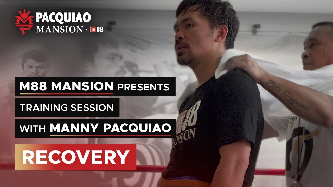 Recovery Training Session with Manny Pacquiao - YouTube