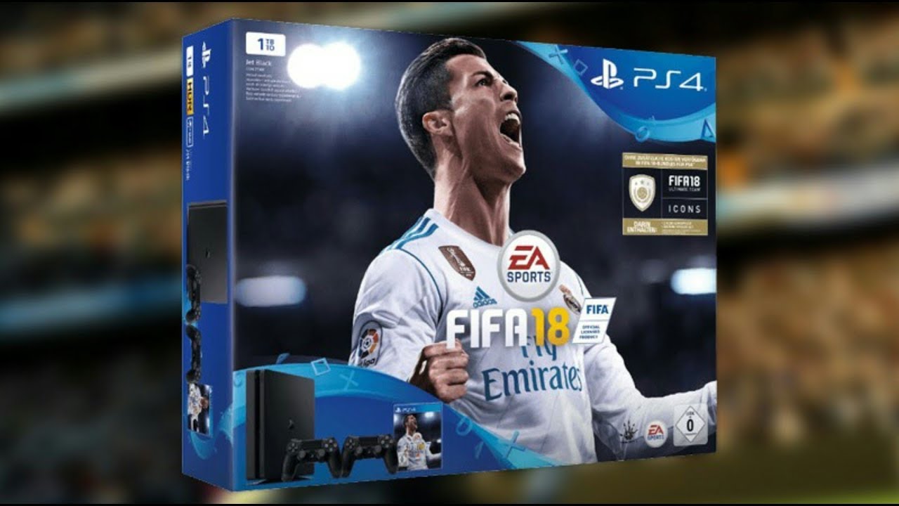 Ps4+Fifa18+Fifa18 Pack Codes+2 Kontroller Unboxing !!! - YouTube