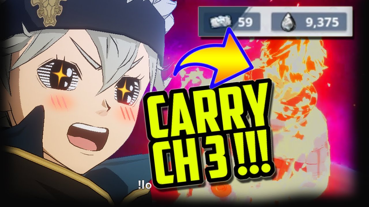 [F2P] First LR MAGE Carry Chapter 3 - Black Clover M - YouTube