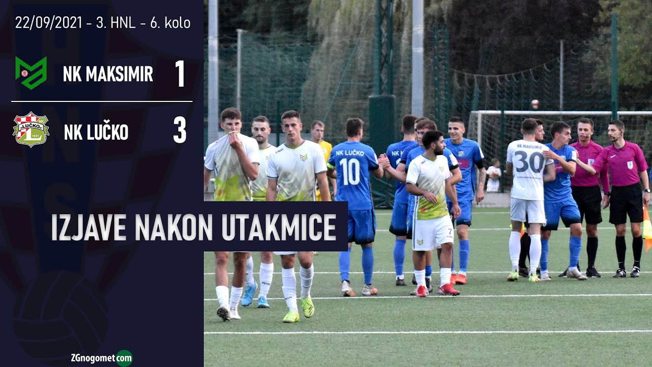 NK Maksimir vs NK Lučko 1 - 3 - YouTube