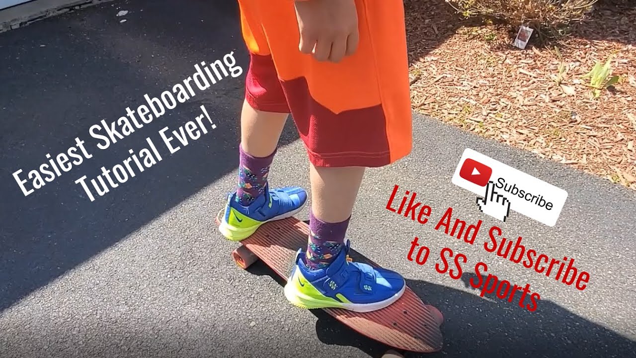 How To Skateboard- Easiest Tutorial Ever!!! - YouTube