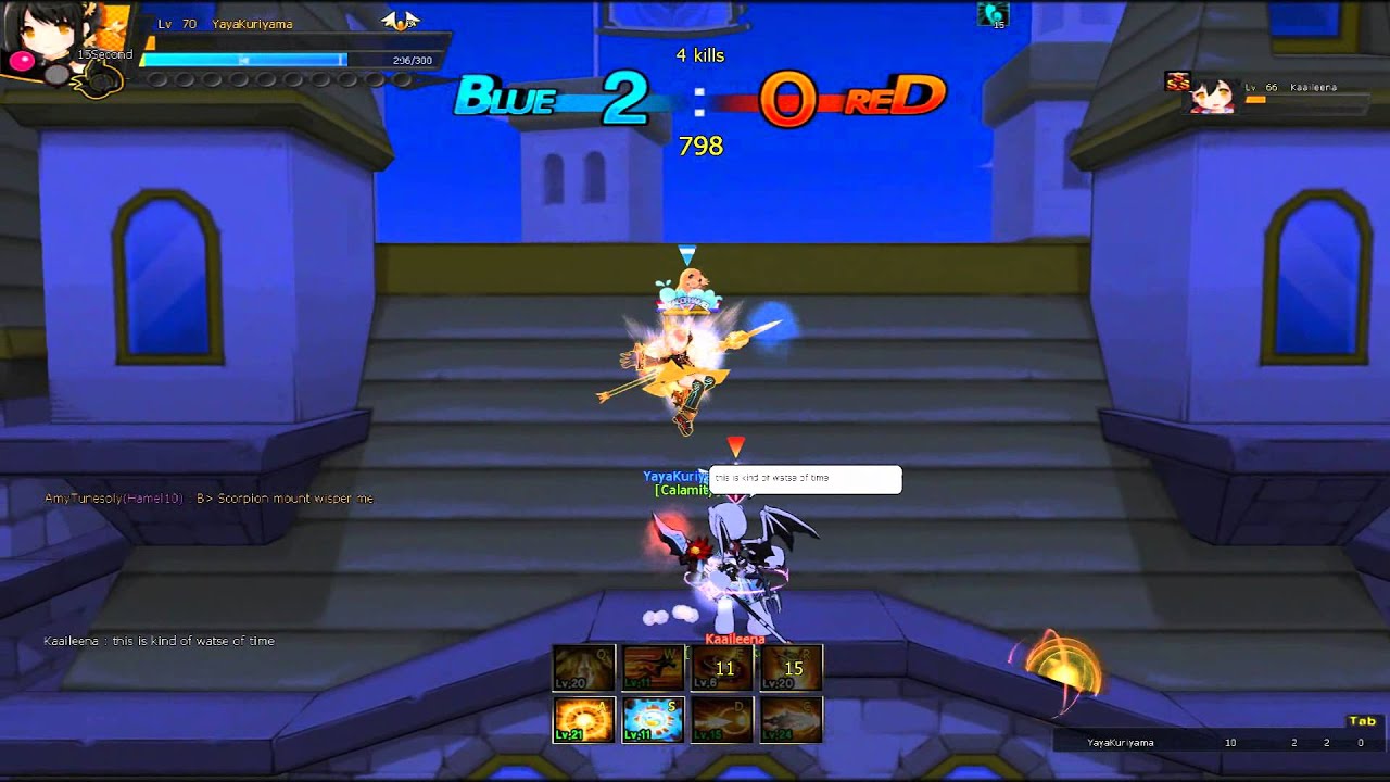 Elsword: Maximum Level Skilled Player - YouTube