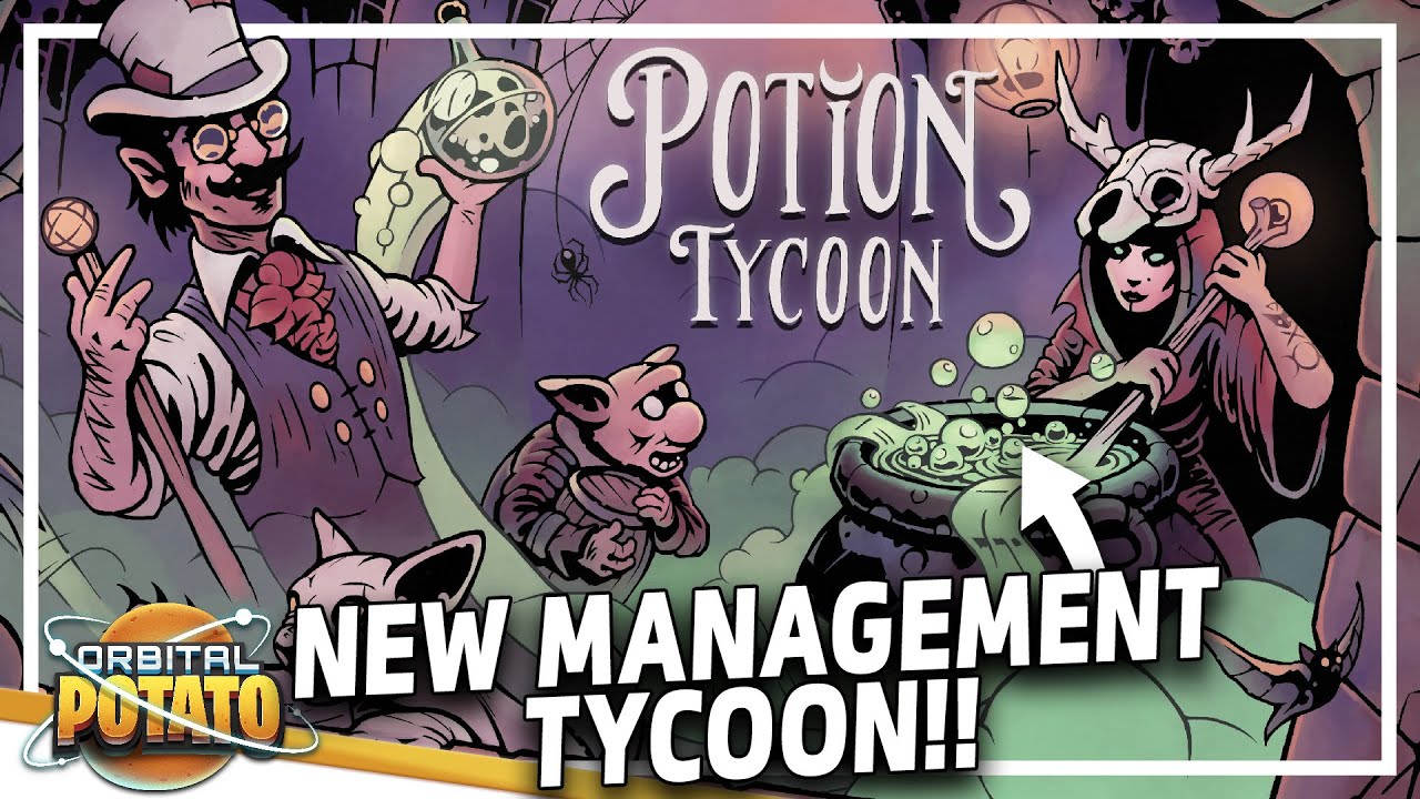 POTION Shop Automation!! - Potion Tycoon - Management Tycoon Game - YouTube