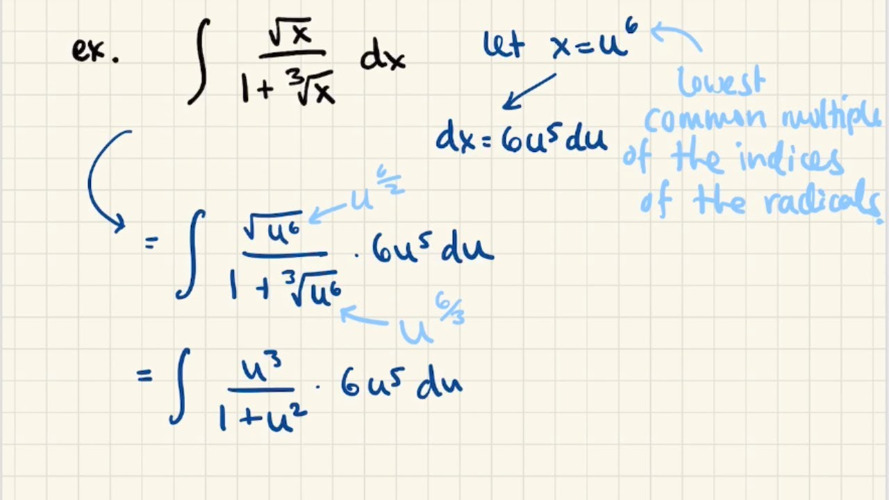 Math 3B 7.5 Strategy for Integration - YouTube
