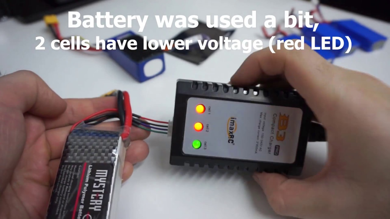 Imax RC B3 battery charger (2S & 3S, 220V) - YouTube