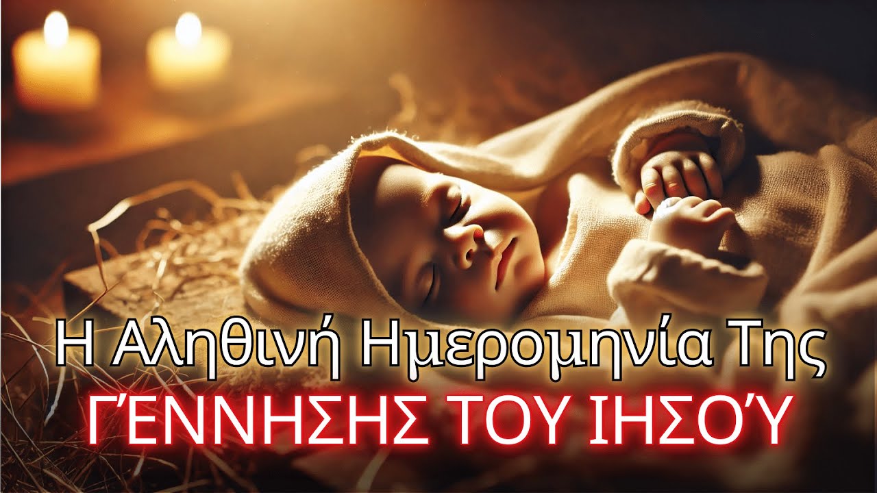 Ο ΜΗΝΑΣ ΠΟΥ ΓΕΝΝΗΘΗΚΕ Ο ΙΗΣΟΥΣ ΧΡΙΣΤΟΣ ΑΠΟΚΑΛΥΠΤΕΤΑΙ 🗝️ Η Αληθινή ...