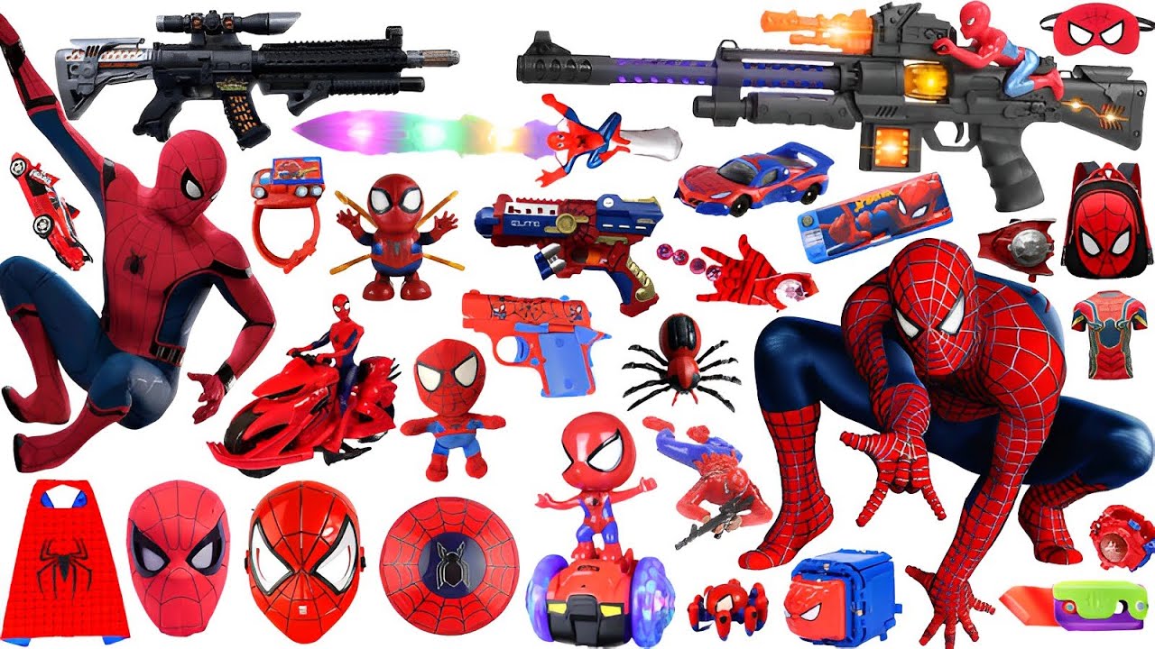 Marvel Toy Set series, Spider-Man Hot toy set series, Spider-Man toy ...