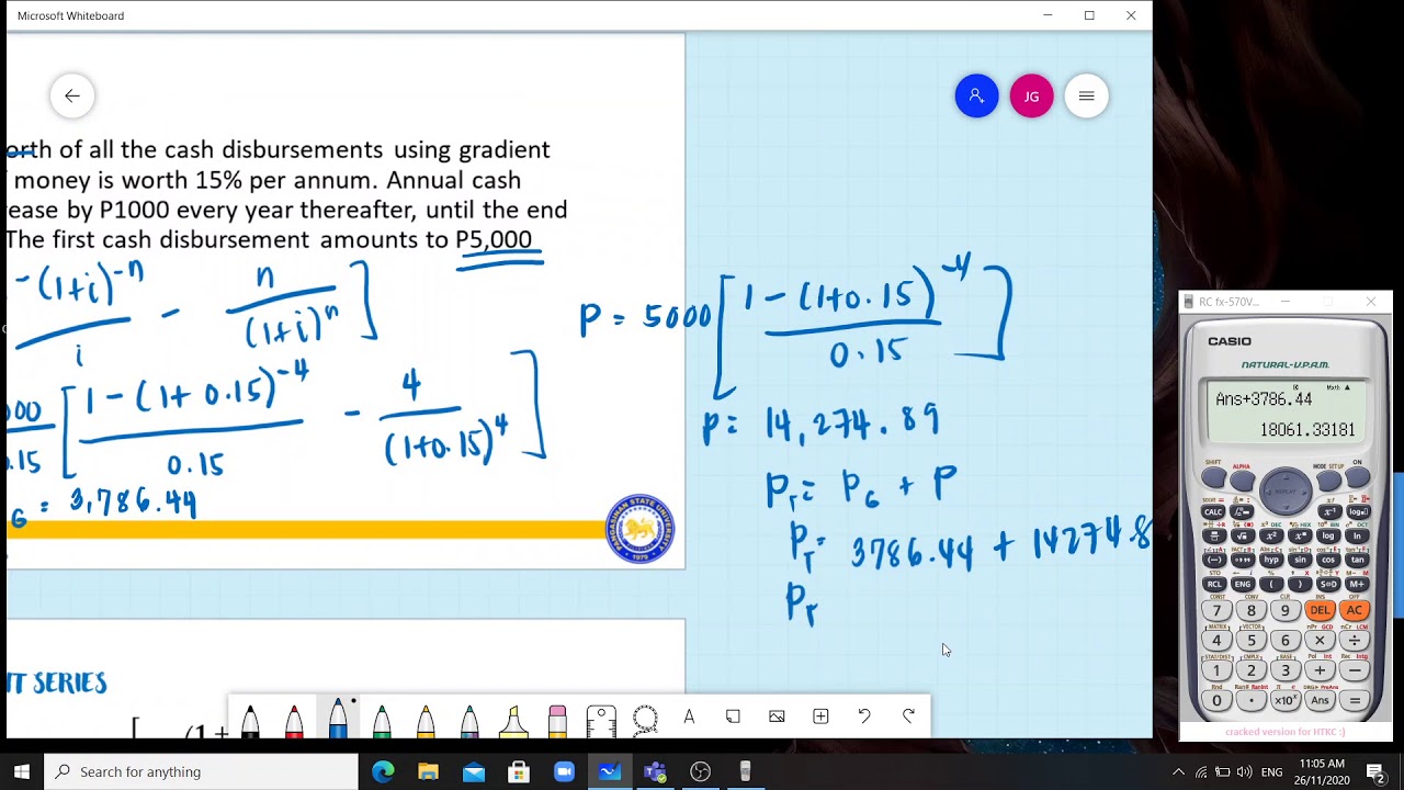 ES312 Module 5 (UNIFORM GRADIENT SERIES) - YouTube