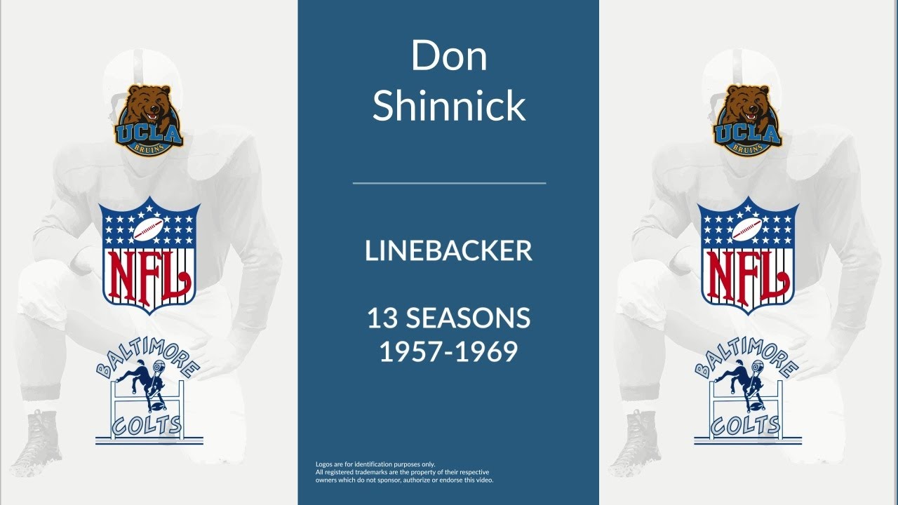 Don Shinnick: Football Linebacker - YouTube