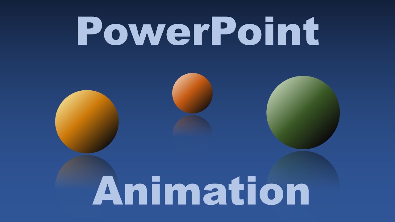 3D Ball Animation in Microsoft PowerPoint with Morph Transition - YouTube