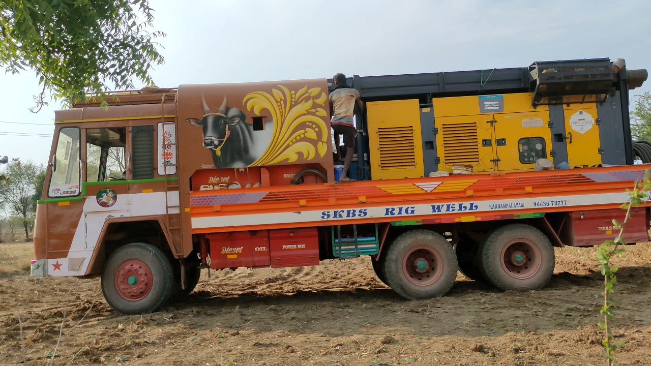 Amazing borewell machine Hydraulic Borewell Truck Incredible Fastest ...