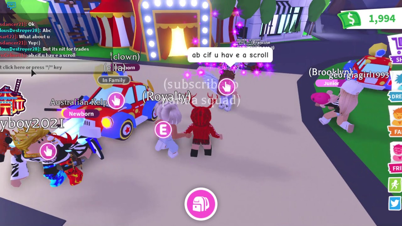 playing adopt me it was fun - YouTube
