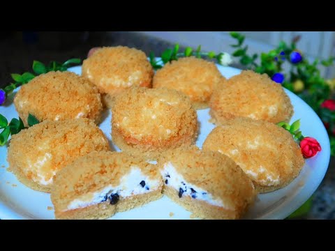 1 Dakikada Yok Olacaklar☺Gerçek Bomba☺ Hızlı Ve Kolay Minik Pastalar☺Pratik Lezzetler