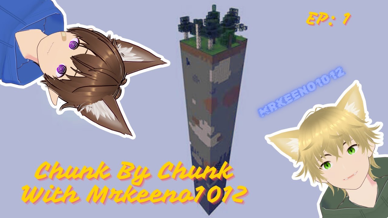 Minecraft... BUT IT'S ONE CHUNK!?!? | Minecraft chunk by chunk with ...