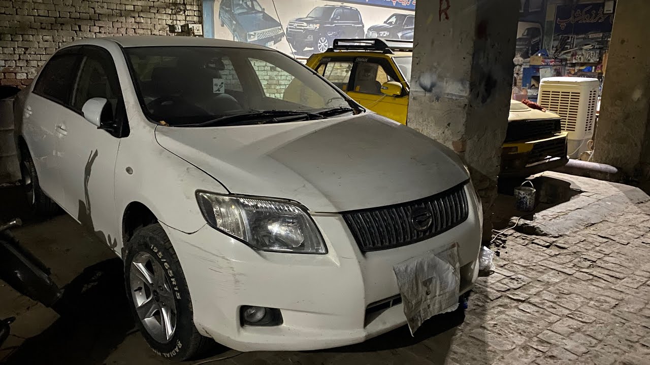 Toyota axio engine opening - YouTube